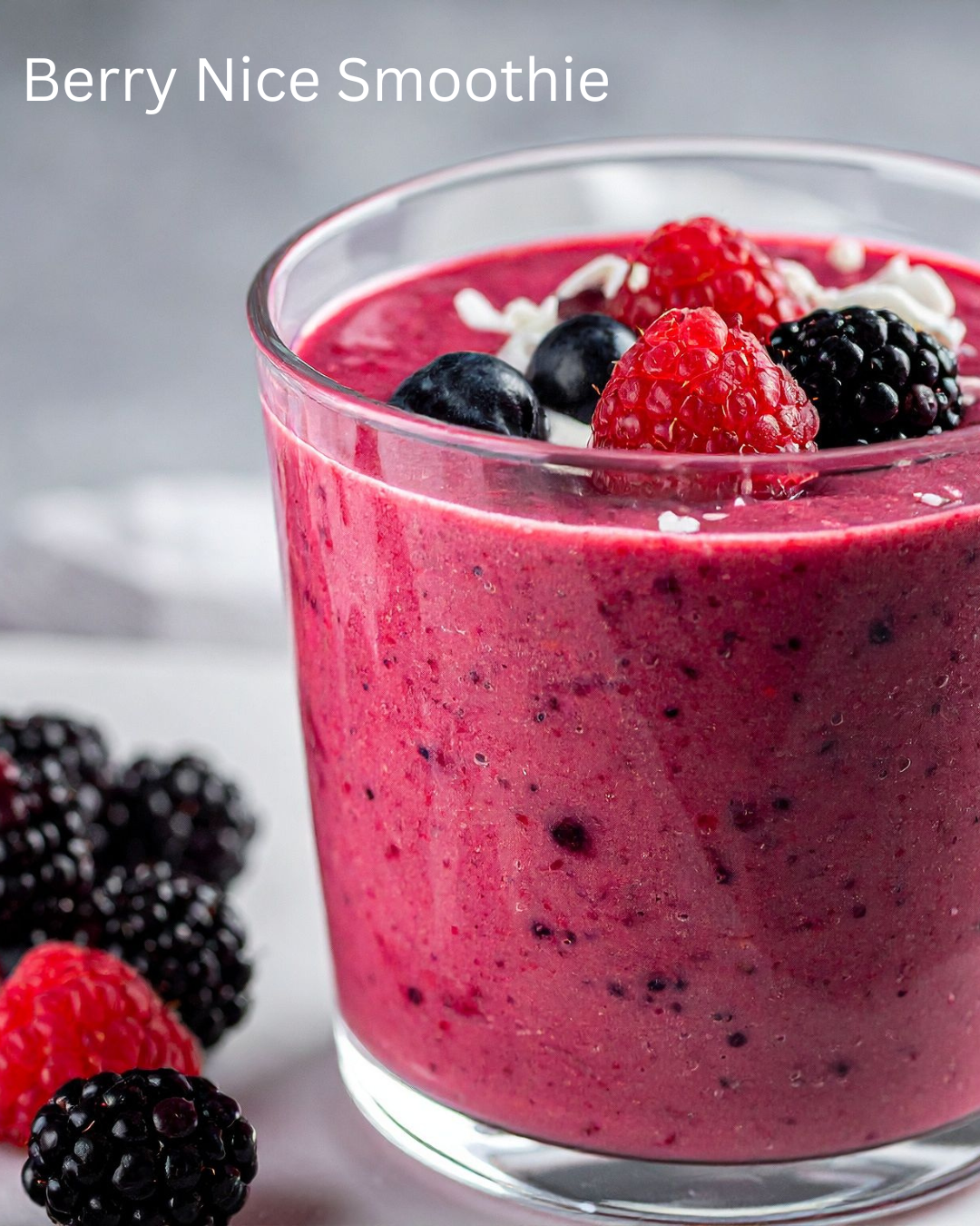 Berry Nice Smoothie – Estee van Lingen
